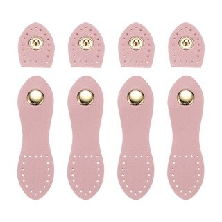 Leather Snap Buckles, Sew on Purse Tab Closures Bag Buckle Fasteners ...