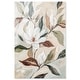Soft Magnolia I Floral Frameless Acrylic Glass Wall Art by Art Remedy ...
