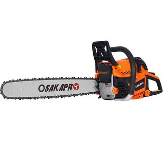 Chainsaw 58CC 2-cycle Gasoline Chain Saw 20 Inch Chainsaw for Yard ...