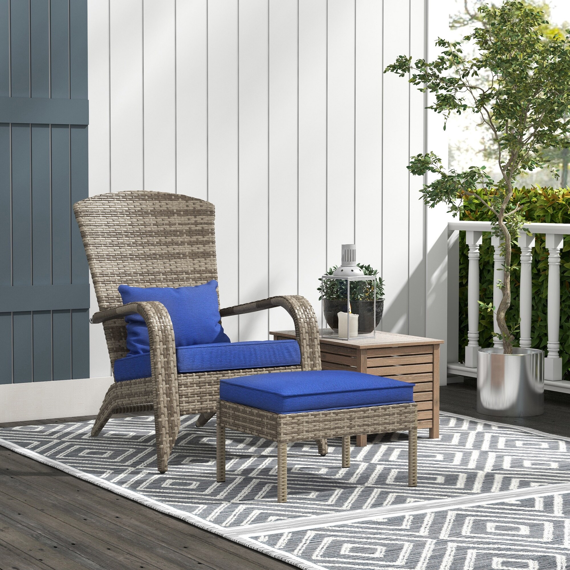 Resin wicker adirondack chairs store