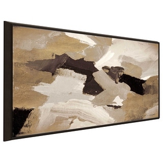 "Muted Abstract II" Print on Floating Canvas - Bed Bath & Beyond - 36487986