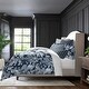 Alexandria Indigo Cotton Comforter Set 8 Piece - Bed Bath & Beyond ...