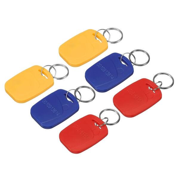 12Pcs Dual Frequency RFID Key Fobs Read Only Proximity IC/ID Card Tag 3 ...