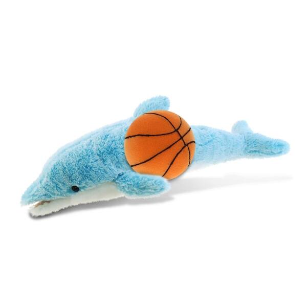 DolliBu Soft Huggable Dolphin Stuffed Animal with Basketball Plush - 14 ...