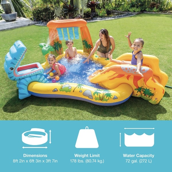 intex inflatable kid pool