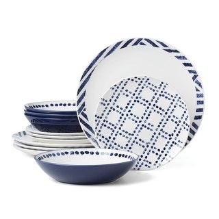 Oneida Harbour 12 Piece Dinnerware Set - Bed Bath & Beyond - 39678733