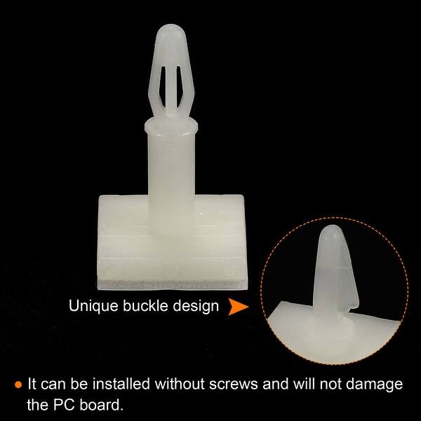 10 Pcs 0.5" Height Adhesive Standoff Reverse Mount Insulation Bracket ...