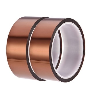 180C-200C High Temp Tape 1-3/8 Inch x 98ft Heat Resistant Polyimide ...