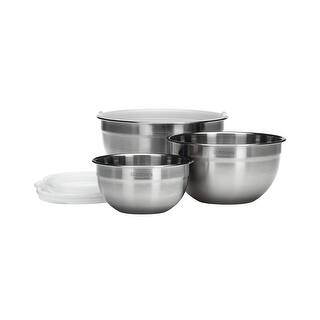 Chef's Classic Mixing Bowls, 5 quart, Stainless Steel - Bed Bath ...