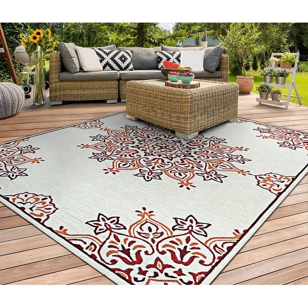 arabesque pattern rug