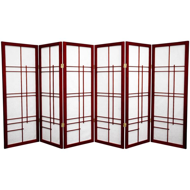 Handmade 4' Wood and Rice Paper Eudes Shoji Screen - 48 x 70 - On Sale ...