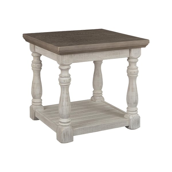 Signature Design by Ashley Ivy Hollow Rustic Rectangular End Table ...