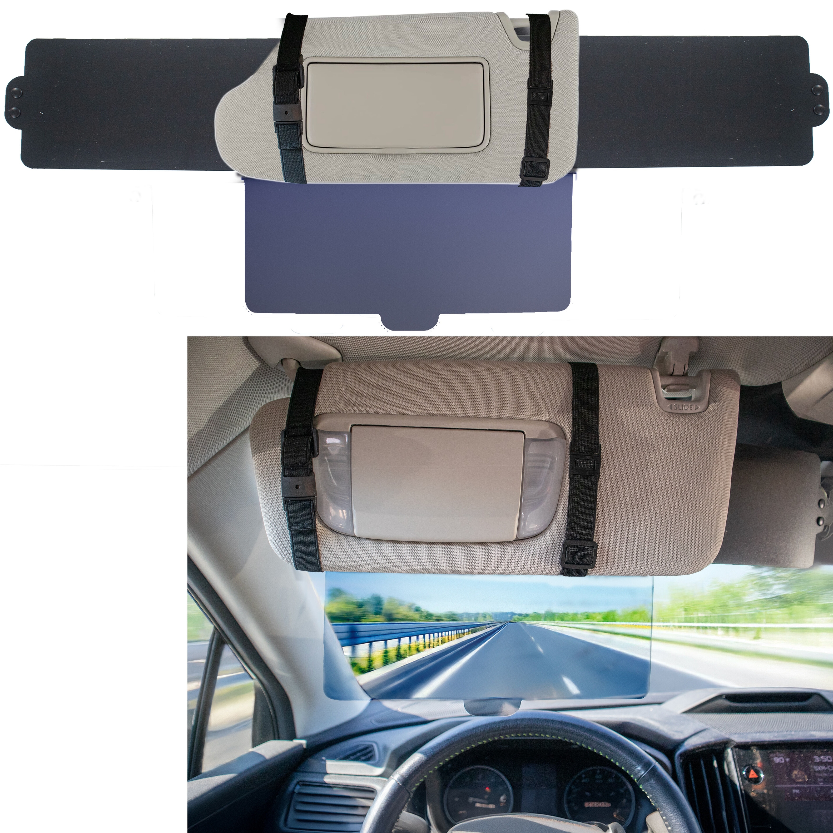 Auto visor extender store