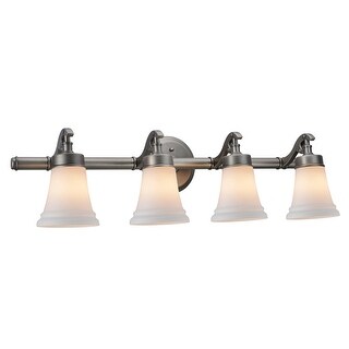 Aspen Creative Three-Light Metal Bathroom Vanity Wall Light Fixture, 30 ...