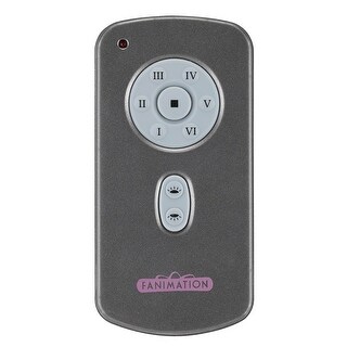 Fanimation 6 Speed DC Reversible Fan and Up / Down Light Remote - Bed ...