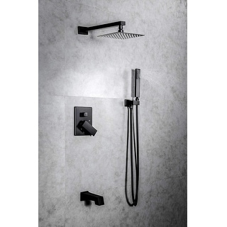 Dyconn Faucet 3-Setting 304T Stainless Steel Shower Faucet System - Bed ...