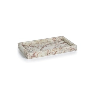 Rezi Rectangular Marble Tray - Bed Bath & Beyond - 40133219