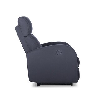 Reclining Armchairs Polyester Power Recliner USB Port Theater Seating ...
