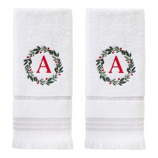 SKL Home Wreath Monogram Hand Towel (2-Pack) - Bed Bath & Beyond - 41288736