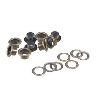 Eyelet with Washer 13.5x8x7mm Alloy Grommet Bronze Tone 200 Set ...