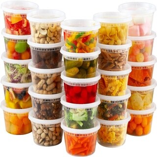 32 Sets 12 oz Plastic Deli Food Containers - Bed Bath & Beyond - 39080036
