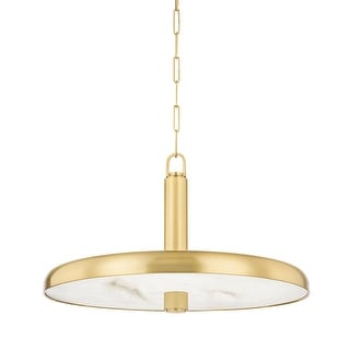Hudson Valley Lighting Shiloh Pendant Vintage Gold Leaf - Bed Bath ...