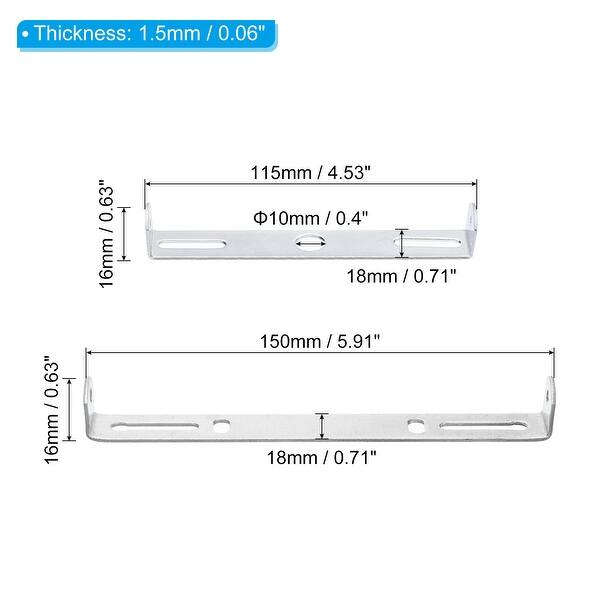 2set Ceiling Light Plate Kit Light Fixture Mounting Bracket Crossbar ...