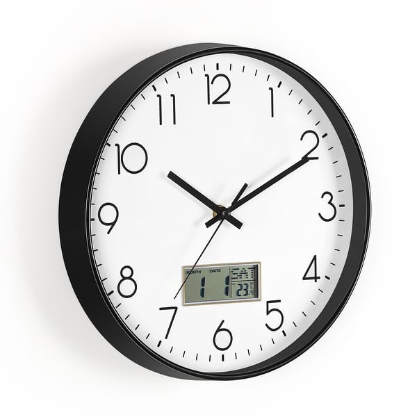 lcd display wall clock