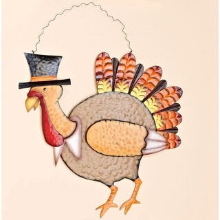 21" Metal Turkey Wall Hanging - Bed Bath & Beyond - 38326790