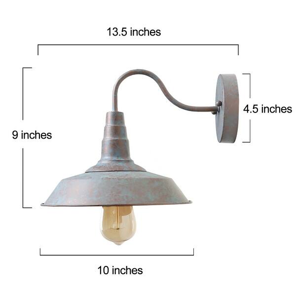 Farmhouse 1-Light Industrial Rustic Barn Wall Sconces - Bed Bath ...