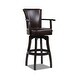 Williams Swivel Counter and Bar Stool with Armrests - Bed Bath & Beyond ...