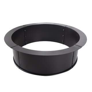 33.5" Round Steel Fire Ring - Bed Bath & Beyond - 37164452