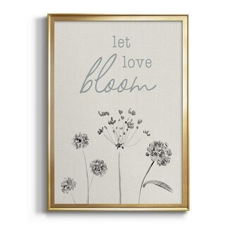 Let Love Bloom Premium Framed Print - Ready to Hang - Bed Bath & Beyond ...