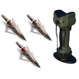 Cuddeback Solid Aim Shooting Stick and Redneck Crossbow Broadheads Kit ...