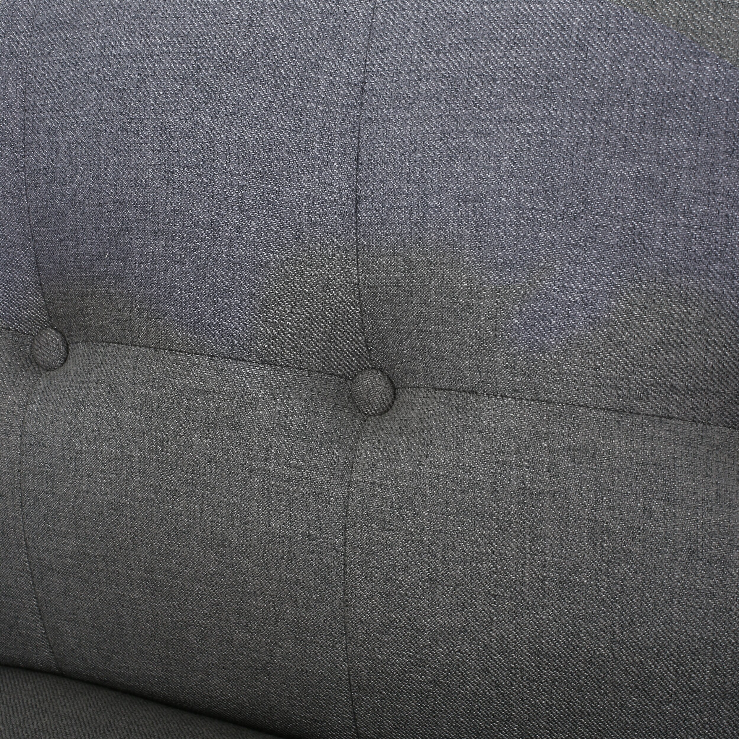 Josephine Mid Century Modern Petite Fabric Sofa by Christopher Knight Home for sale online eBay