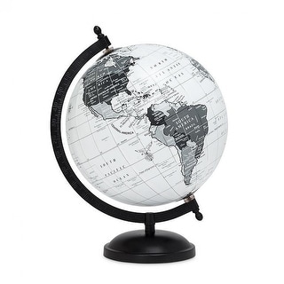 Gray And Black Globe On Stand Globe - Bed Bath & Beyond - 40036979