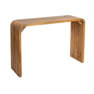 Mango Wood Waterfall Table - Bed Bath & Beyond - 40348465
