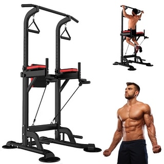 Soozier Adjustable Weight Bench with Rack for Dumbbells & Storage ...