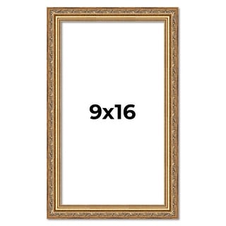 9x16 Frame Red Solid Wood Picture Frame Width 1.75 Inches | Interior ...