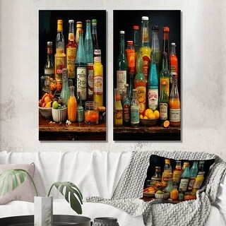 Conditments Popart Flavorful Collage - Condiments Metal Wall Art Set Of ...