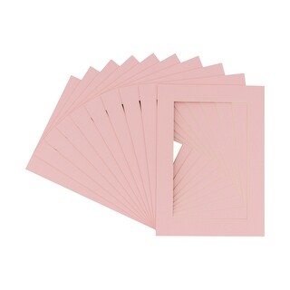12x18 Mat for 11x14 Photo - Soft Pink Matboard for Frames Measuring 12 ...