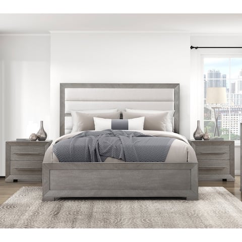 Grey 3 Piece Bedroom Sets - Overstock