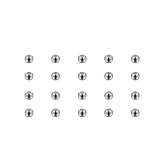 40pcs Beads Stainless Steel Bead for DIY Craft - Bed Bath & Beyond ...