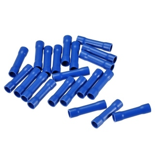 Butt Crimp PVC Terminals Blue 16-14 AWG Fully Insulated - Bed Bath ...