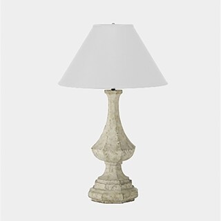 Resin, 31"h Antique Table Lamp 31.0"H - 20.0" x 20.0" x 31.0" - Bed ...
