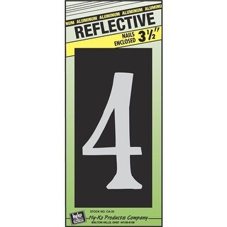 Hyko Prod. 3-1/2" Colonial Number 4 CA-25/4 Unit: EACH Contains 10 per ...