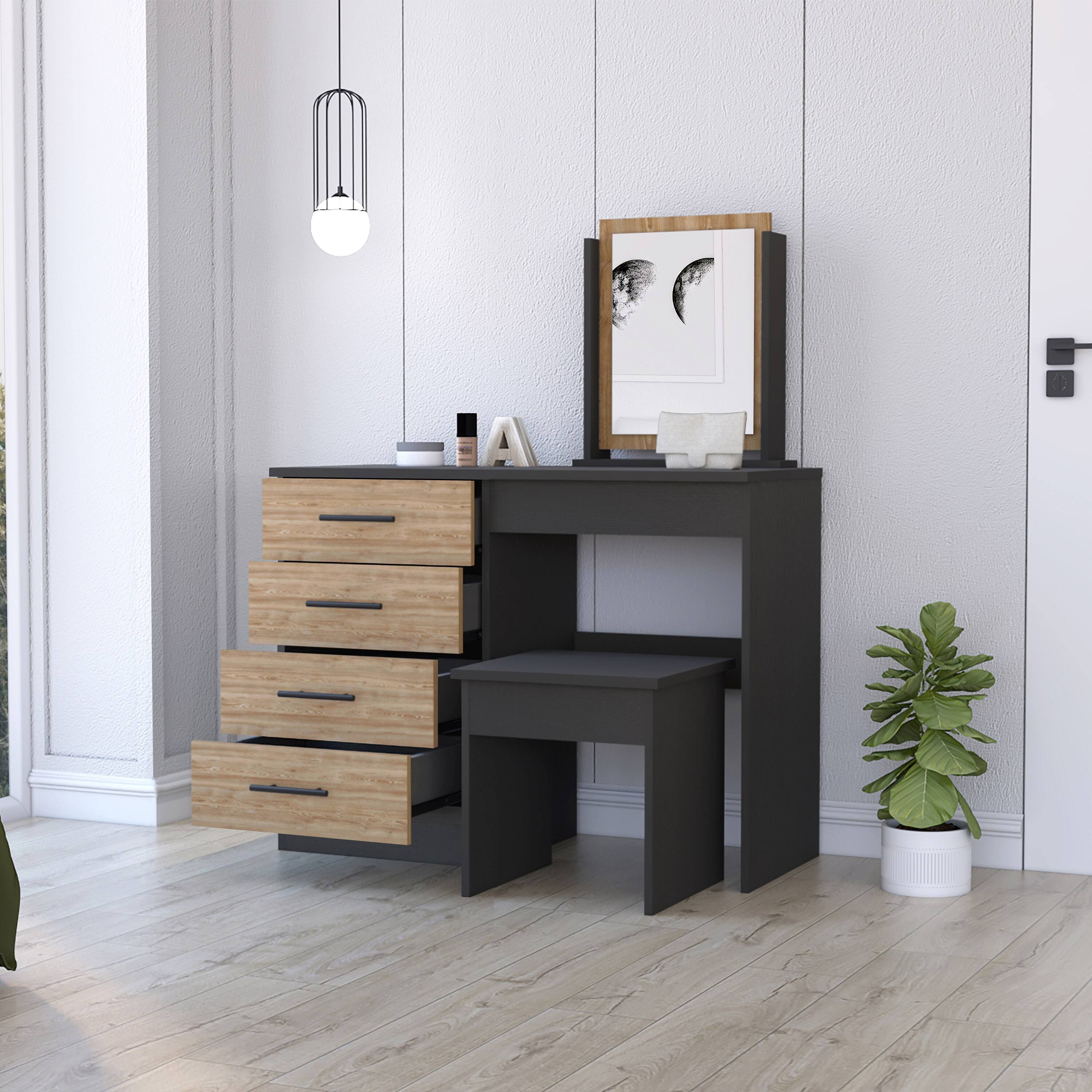 Pine dressing table stool store