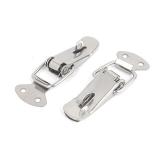 Suitcase Drawer Spring Loaded Toggle Latch Catch Hasp 3" Long 2pcs ...
