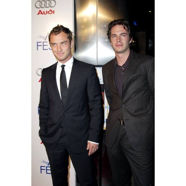 Jude Law James DArcy At Arrivals For Afi Fest 2005 Closing Screening Of ...