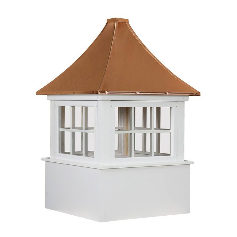 Classic Series Carlisle Vinyl Cupola - Overstock - 32943497